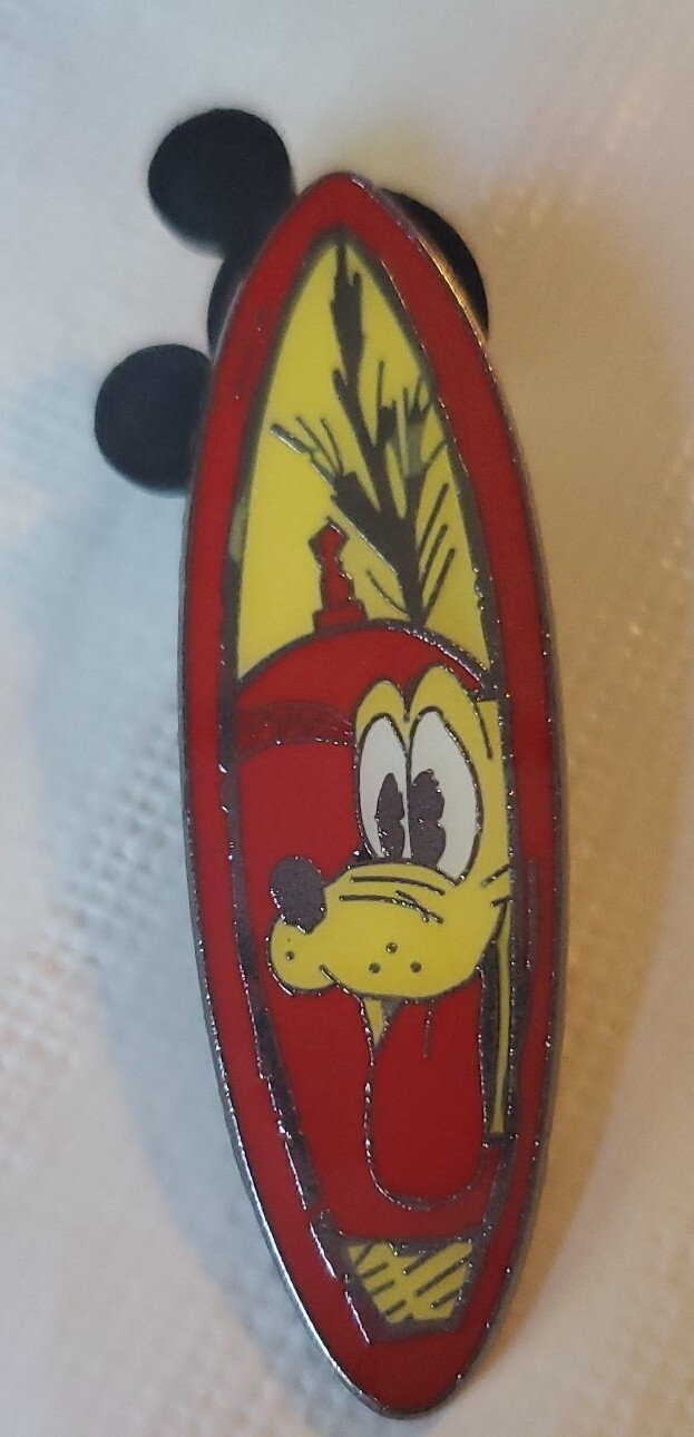 Disney Trading Pin - Pluto Castaway Cay Surfboard | eBay