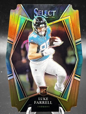 2021 Select Premier Level Copper Prizm Die-Cut /199 Luke Farrell #194 ...