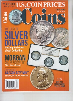US COIN PRICES MAGAZINE JULY 2019 THE BEST OF SILVER DOLLARS | eBay