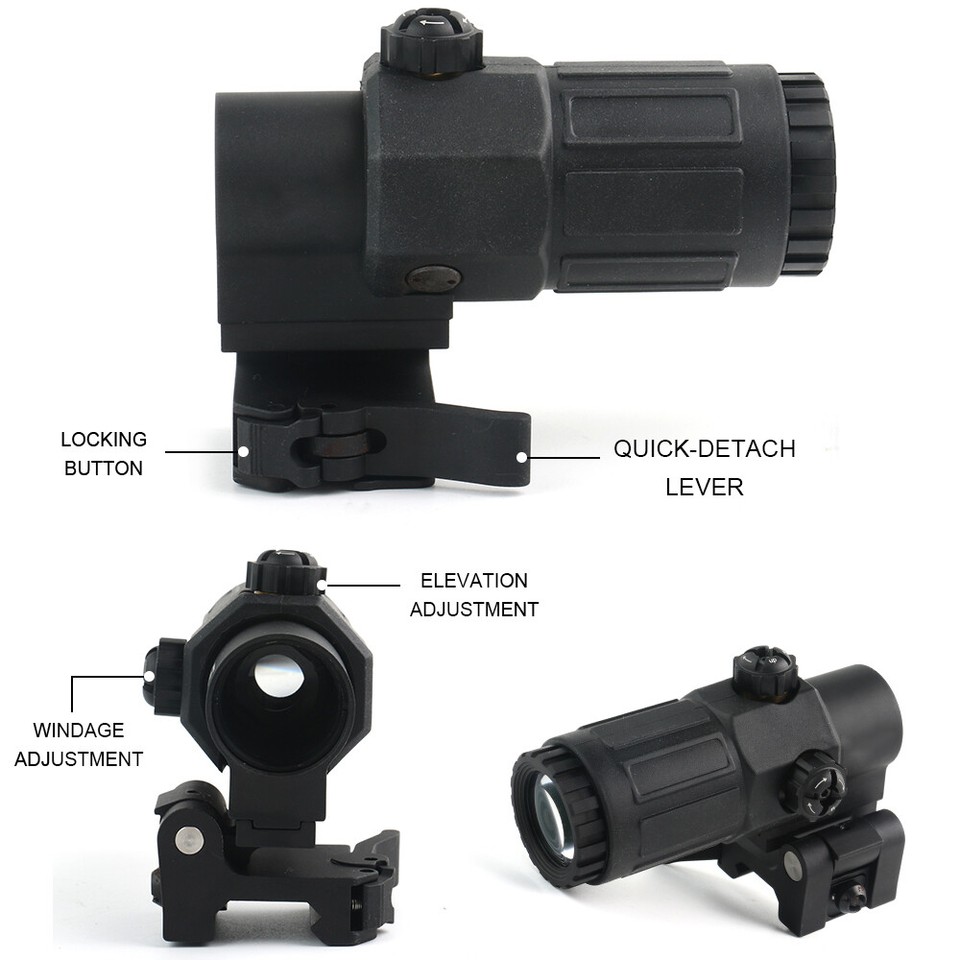 551 552 553 558 Red Green Dot Holographic Sight Scope G33 Hunting ...