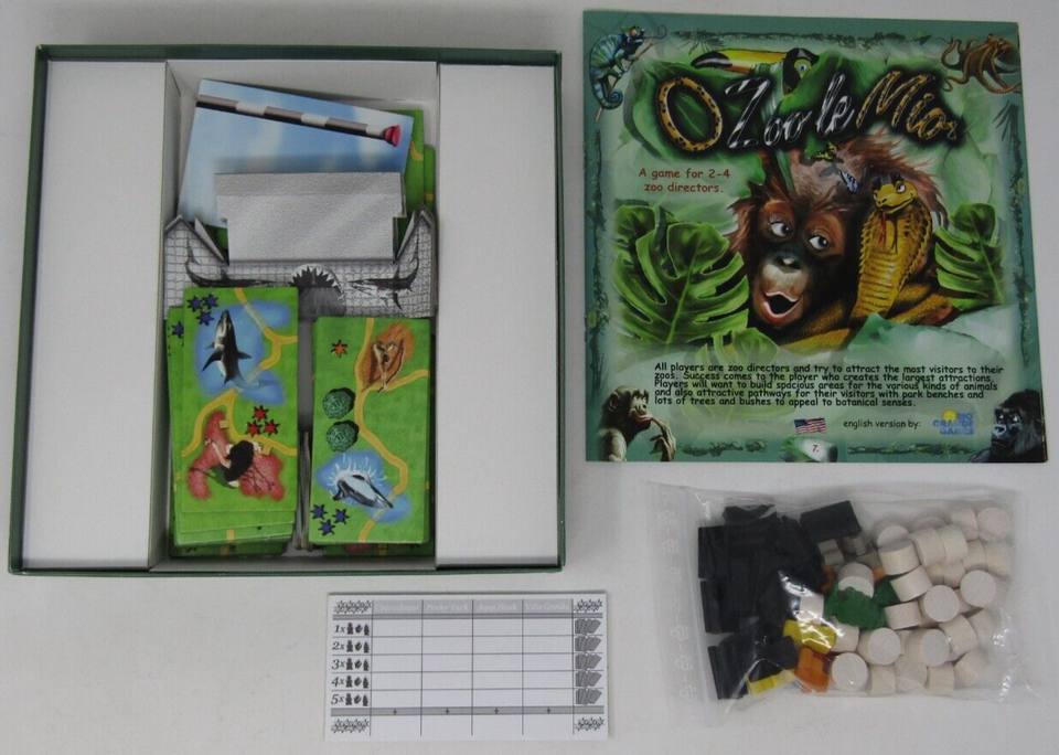 Gigamic Games O Zoo Le Mio Board Game | eBay