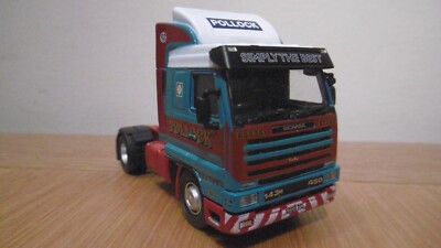 OXFORD DIECAST Truck Scania 143 Unit Pollock 1/76 scale ideal code 3 ...