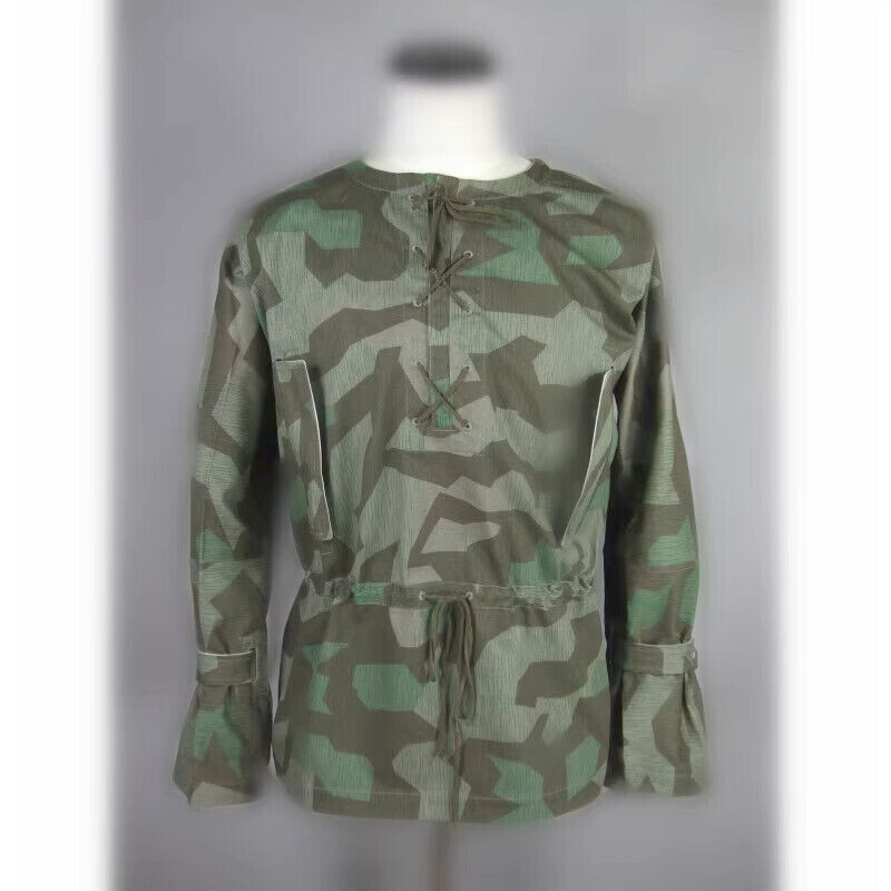 SIZE S WWII GERMAN ARMY SPLINTER CAMO SOLDIER REVERSIBLE SMOCK | eBay