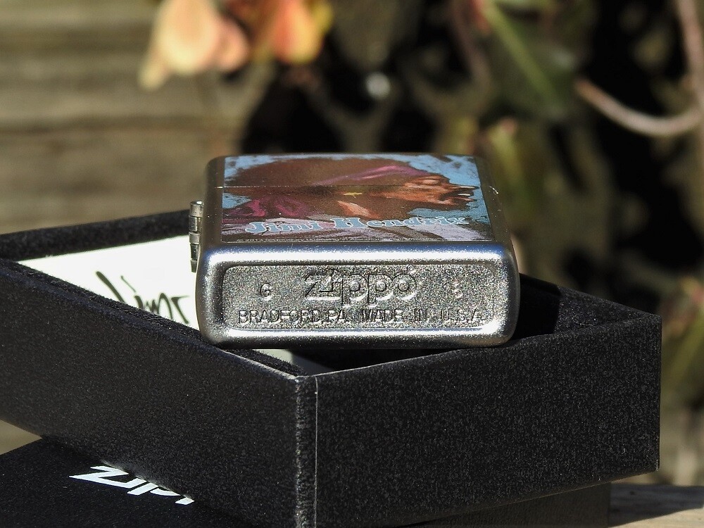 Jimi Hendrix Zippo Lighter - Woodstock - Purple Haze - Experience - Pop ...
