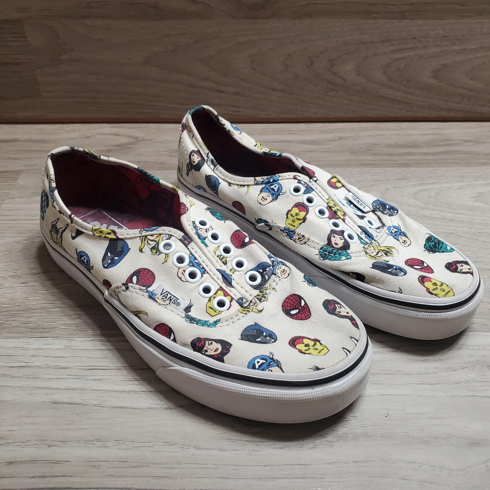 Vans Marvel Heads Avengers Black Panther Iron Spider … - Gem