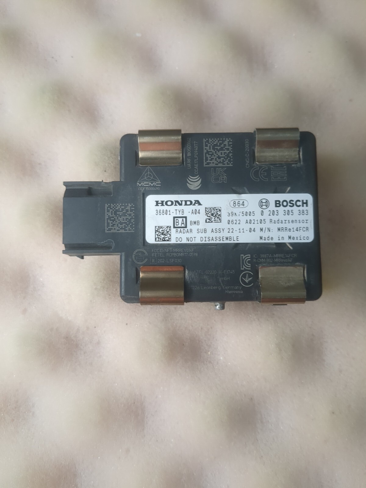 OEM 2023 Acura MDX 3.0L Radar Sensor 36801-TYB-A04 | eBay