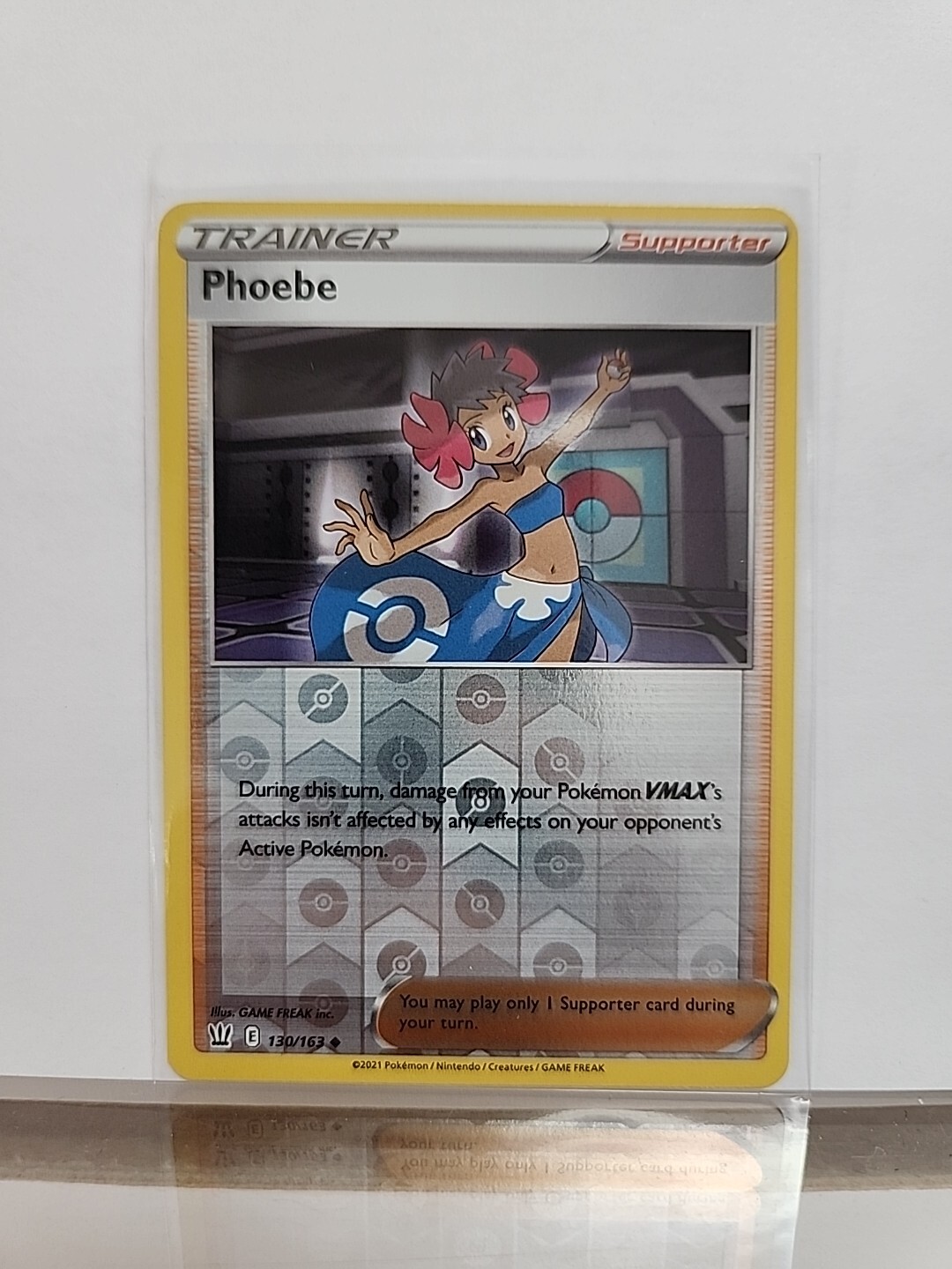 Phoebe 130/163 - Battle Styles - Reverse Holo - Uncommon - Pokemon Card ...