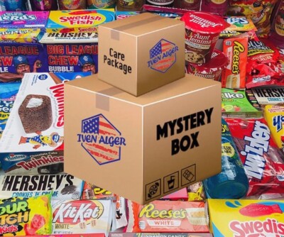 American Candies And 2 USA Drinks Hamper - American Sweets Gift Box ...