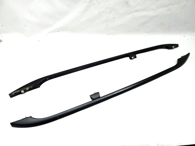 ⭐ 07-13 Bmw E70 X5 Factory Roof Cargo Storage Rail Rack Bar Set Black ...