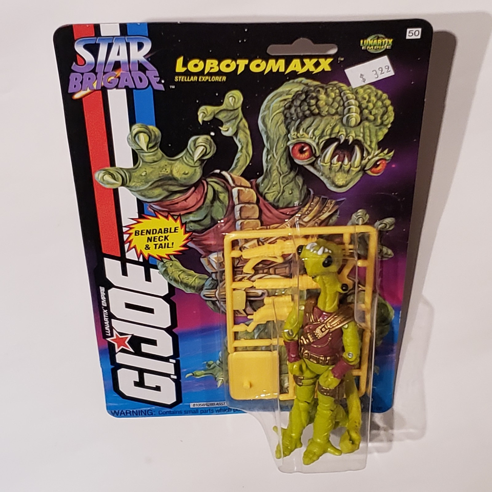 Hasbro 1994 GI Joe Star Brigade Lobotomaxx Action Figure 3.75" NEW VTG ...
