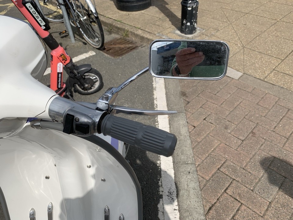 LAMBRETTA HANDLE BAR MIRROR FITS SX GP LI TV outstanding QUALITY | eBay
