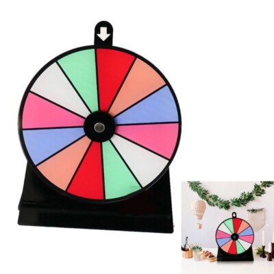 Raffle Wheel Spinner Prize Wheel Easy to Assembly Prize Spinner Wheel ...