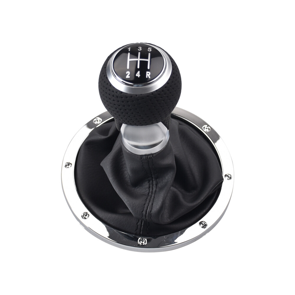 Set of 5-speed Gear Shift Knob Lever with Shift Gaiter Boot For 1994 ...