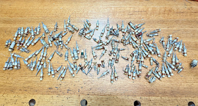 LOT OF 180 ADJUSTABLE VARIABLE CERAMIC INDUCTOR RF CHOKE RADIO SLUG ...
