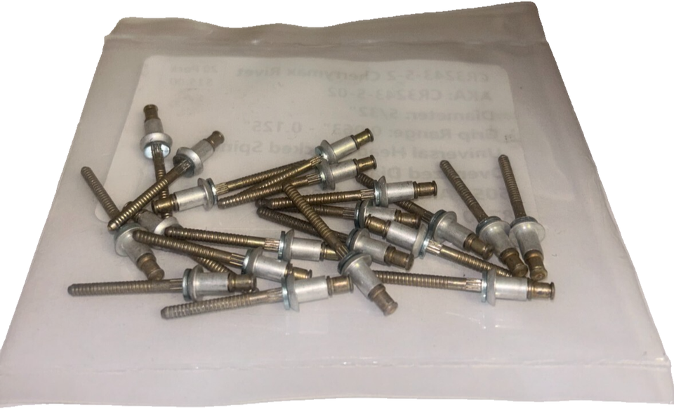 CR3243-5-2 New 20 Pack Cherrymax Rivets | eBay