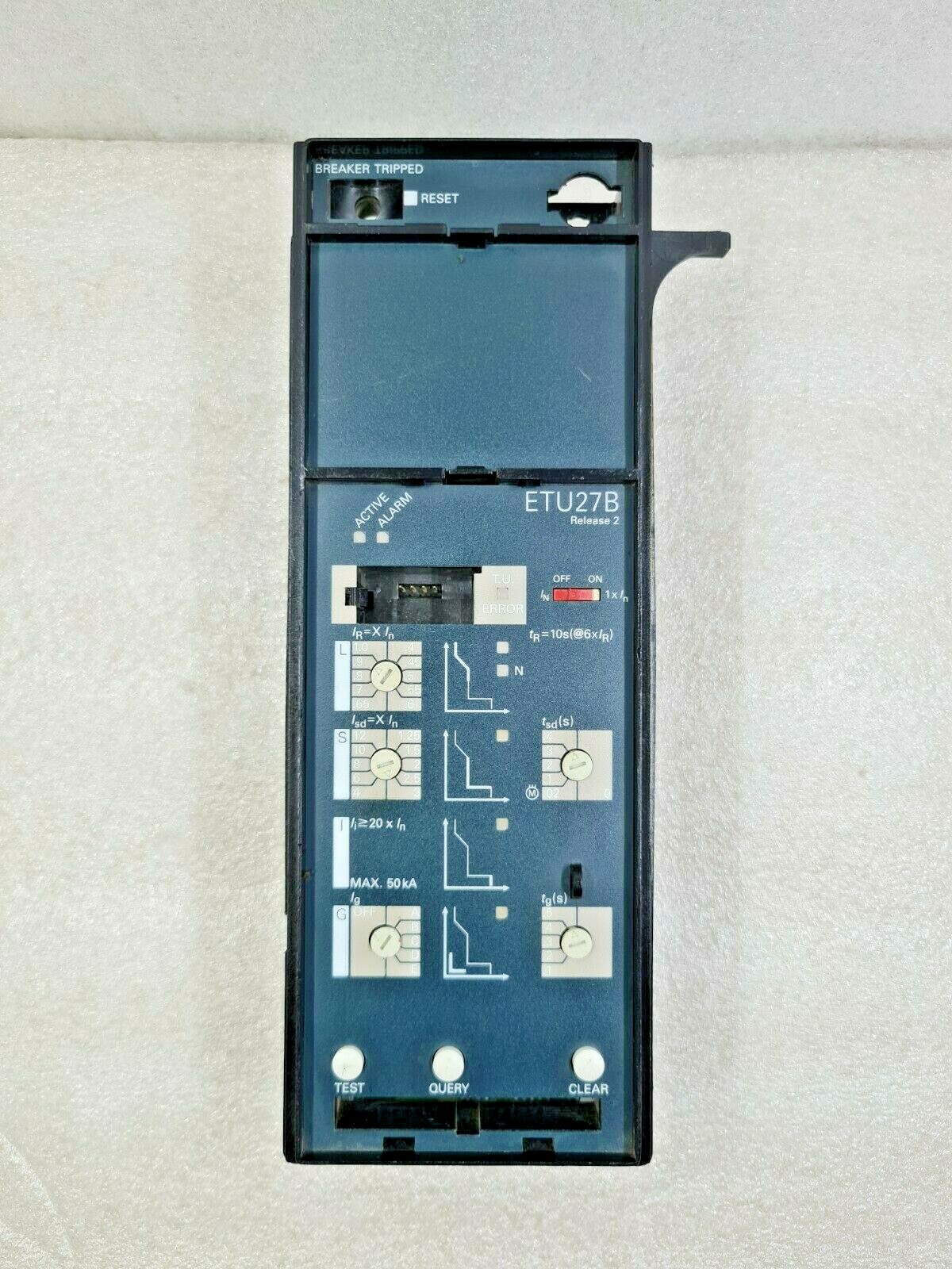 SIEMENS ETU27B RELEASE 2 ELECTRONIC TRIP UNIT | eBay