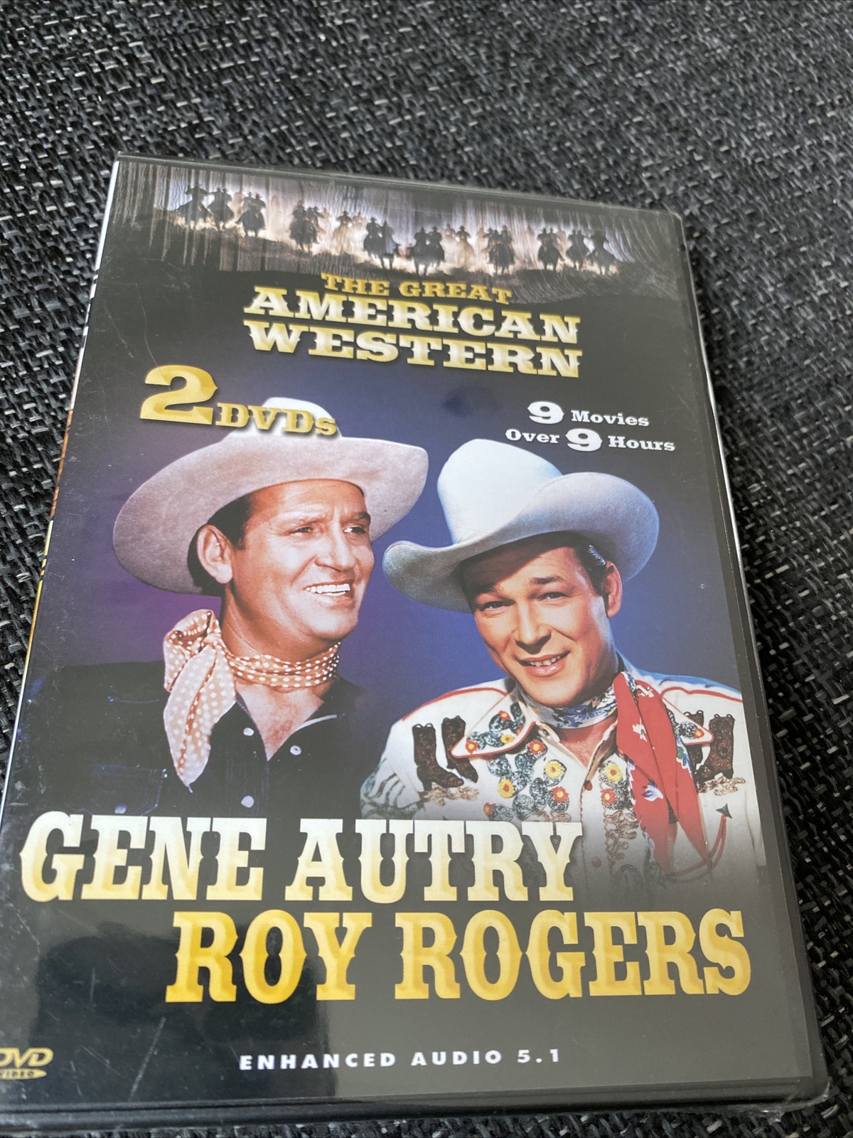 THE GREAT AMERICAN WESTERN GENE AUTRY & ROY ROGERS 2 DISC DVD SET 9 ...