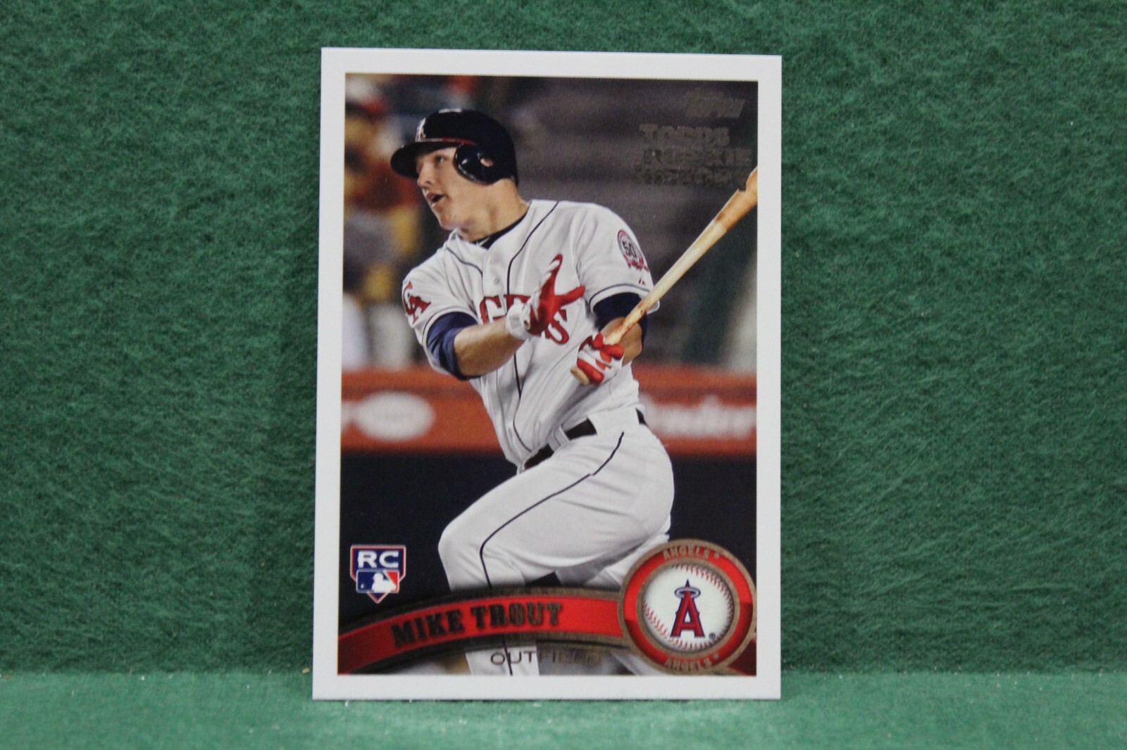 2018 Topps Archives Mike Trout Rookie History #US175 RC | eBay