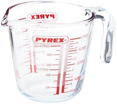 Pyrex Measuring Jug 500ml | Capacity 568ml / 20 ounce | P586 ...