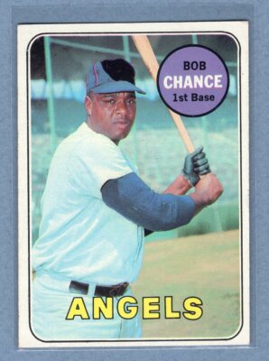 1969 Topps #523 Bob chance EX-MT GO700 | eBay