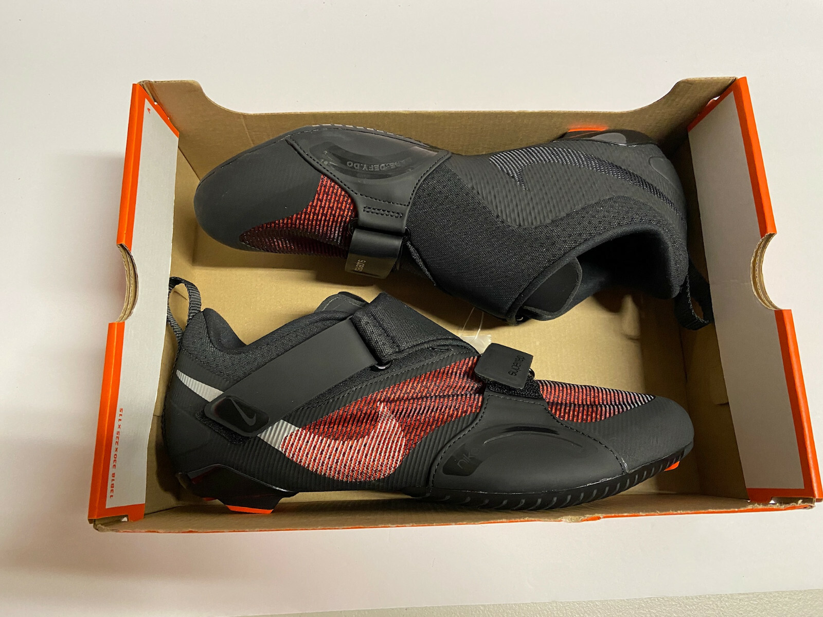 Nike SuperRep Cycle Black Red Cycling Shoes CW2191-008 Men's Size 11.5 ...