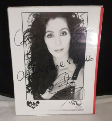 CHER Hand Signed 8 X 10 " Photo Autograph authentic ! | eBay