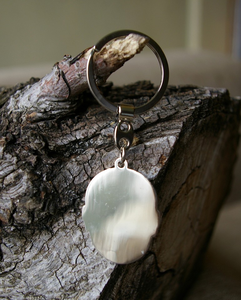 Painted Face Mask Beijing Peking Silver Tone Metal Keychain Keyring | eBay