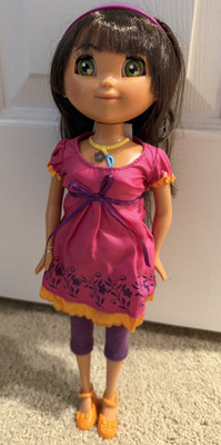 Dora The Explorer Girls Dora Links Interactive Electronic 13" Doll ...