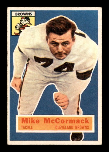 1956 Topps #105 Mike McCormack EX X3061722 | eBay