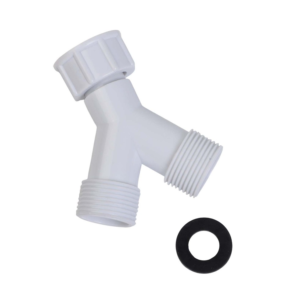 Y Splitter Joiner Overflow Pipe Anti - Overflow Dishwasher Double Inlet ...