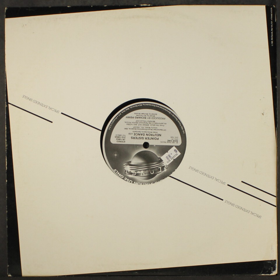 POINTER SISTERS: neutron dance PLANET 12" Single 33 RPM | eBay