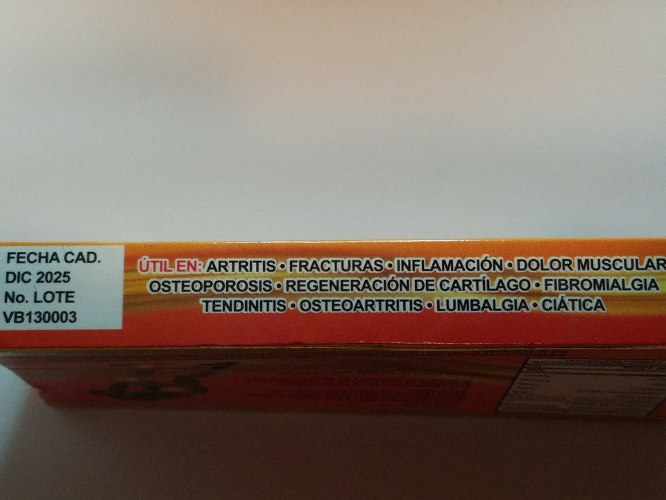 VI-B & VI-B-FLEX ORTIGA CURCUMA GLUCOSAMINA MSM COLAGENO CARTILAGO DE ...