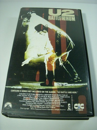 U2 - Rattle And Hum JAPAN VHS VIDEO PSL10021 | eBay