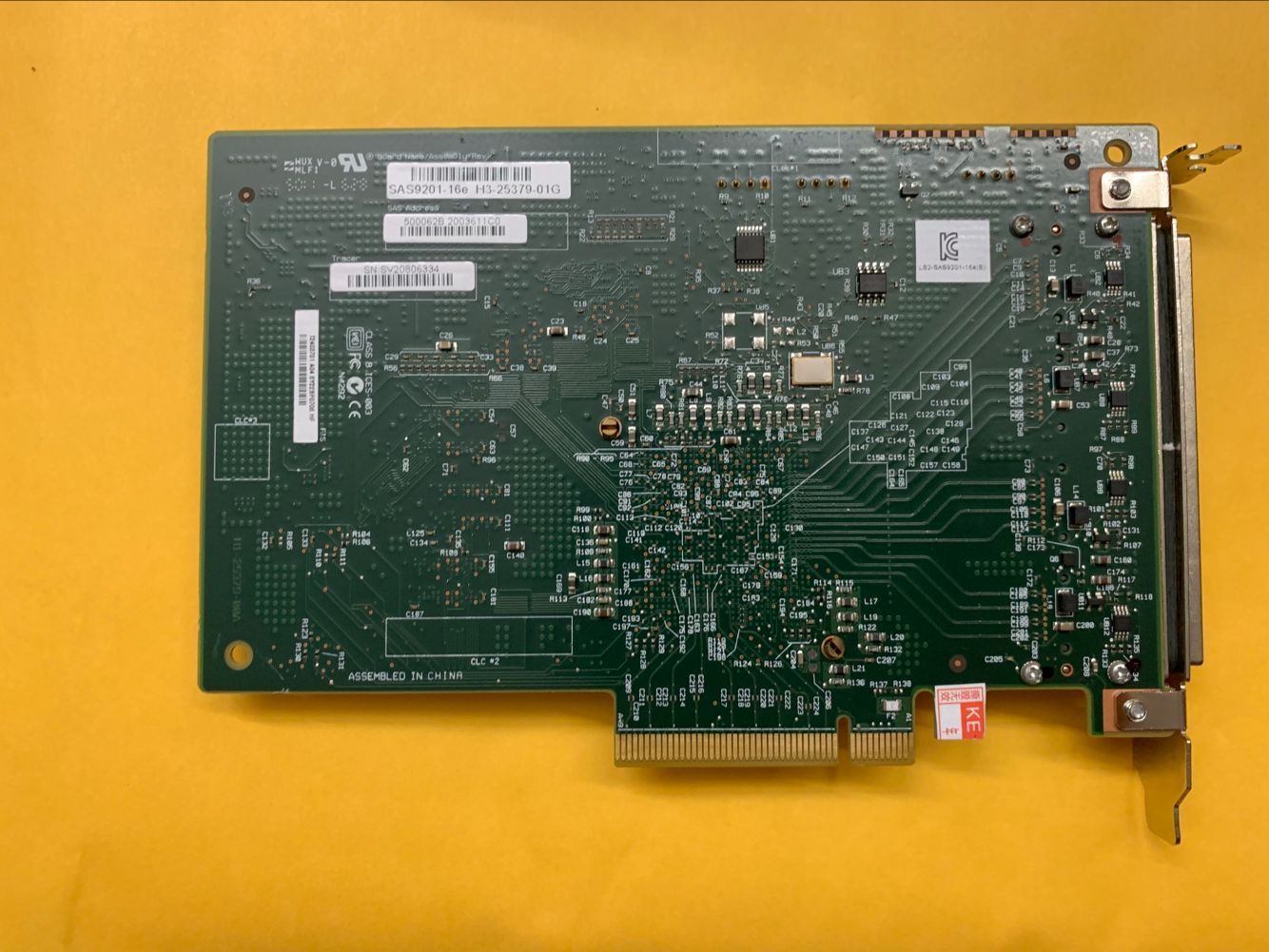SAS9201-16e LSI 9201-16e 16-Port, 6Gb/s SAS+SATA to PCI Express Host ...