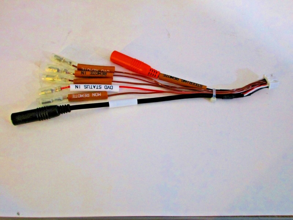 ALPINE X208U Remote in out DVD Mon DVD Status Steering Wheel Mic NEW ...