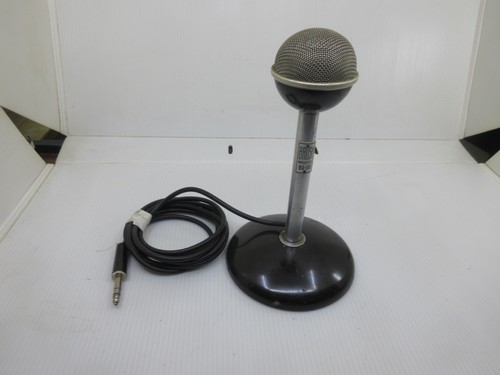 Vintage BRUSH Mid Century Modern Acoustical Microphone with Stand BA ...