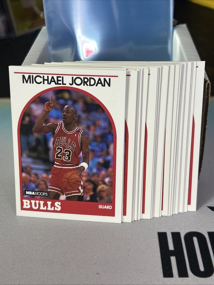 Michael Jordan 1989-90 NBA Hoops #200 HOF Bulls Goat Lot Of 26 Cards | eBay