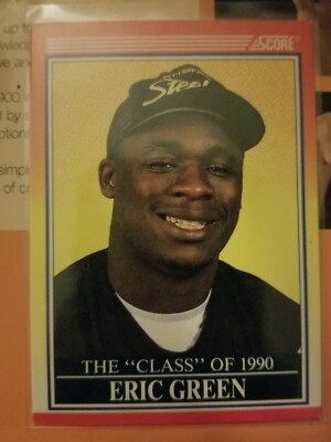 1990 Score Football Card #609 Eric Green C90 | eBay