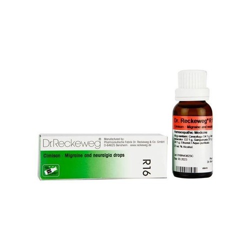 Dr. Reckeweg R16 Migraine and Neuralgia Drop | For Pain Relief 22 ML | eBay