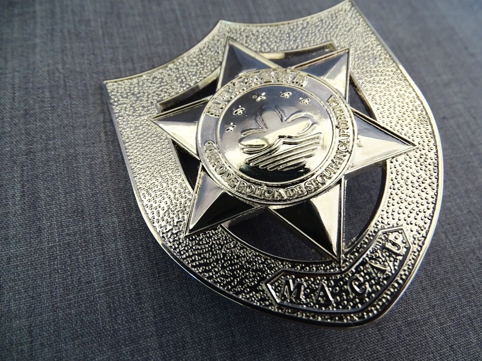 Macau Police badge | eBay