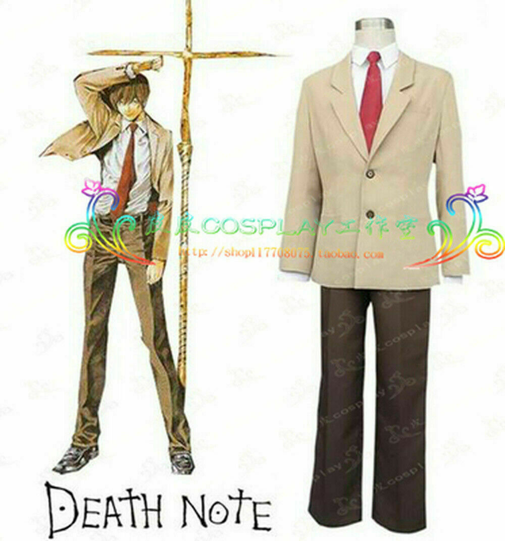 Death Note Cosplay Light Light Yagami Costume