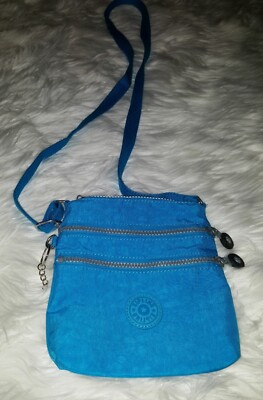 Kipling Crossbody Purse Vintage Blue READ | eBay