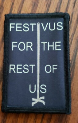 Seinfeld FESTIVUS Morale Patch Funny Tactical Military USA Christmas | eBay