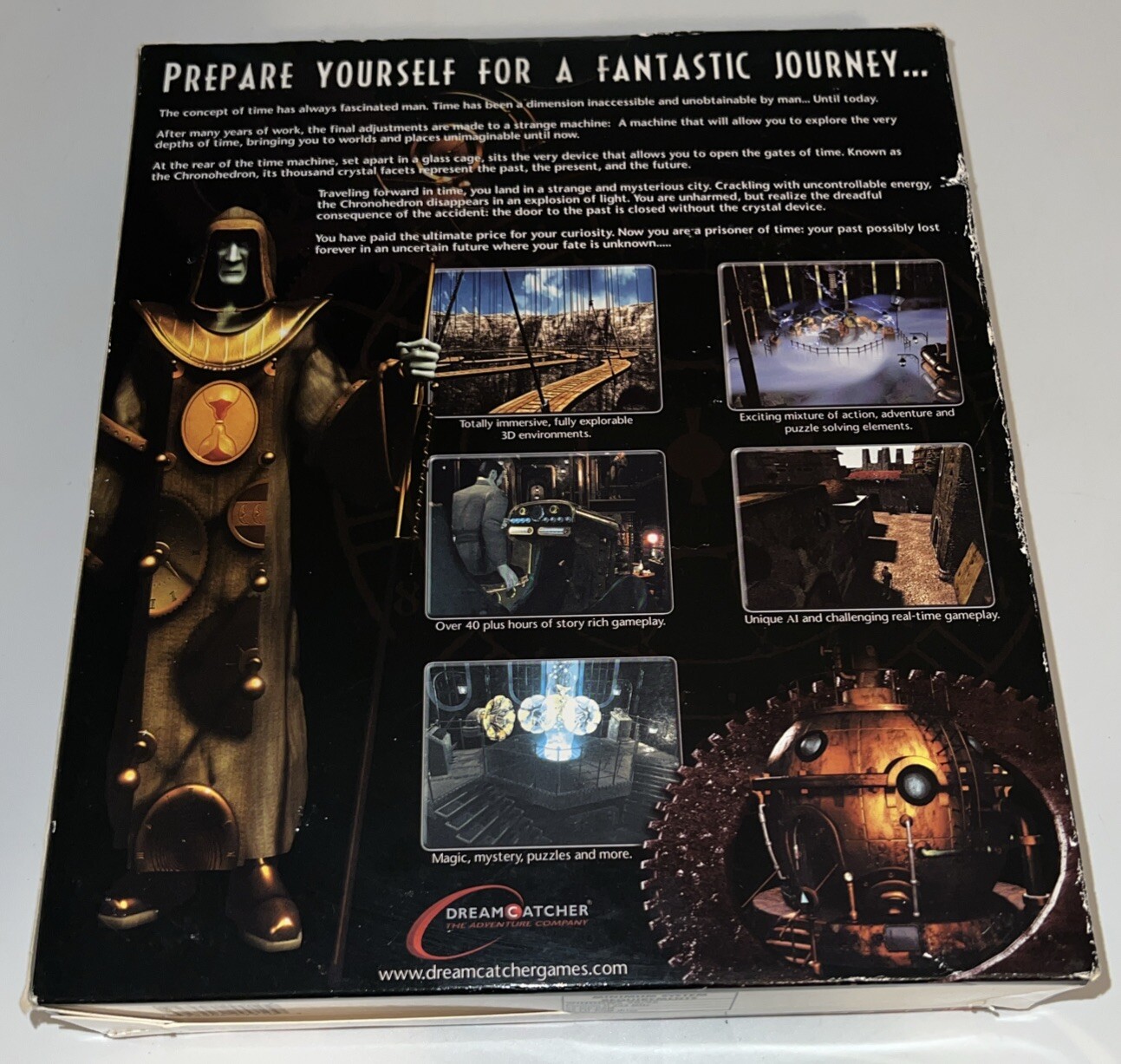 The New Adventures of the Time Machine (PC, 2000) Windows PC Big Box ...