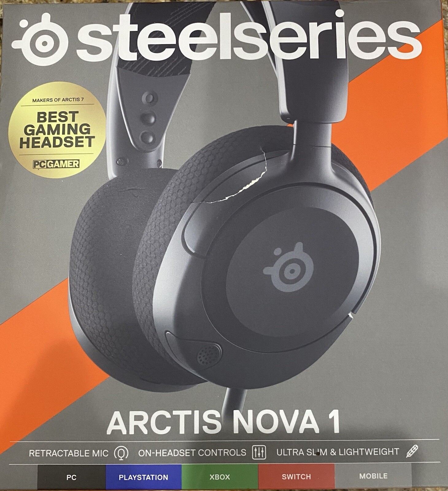 New | Free 🚚 |SteelSeries Arctis Nova 1 Wired Headset for PC, PS4|5 ...