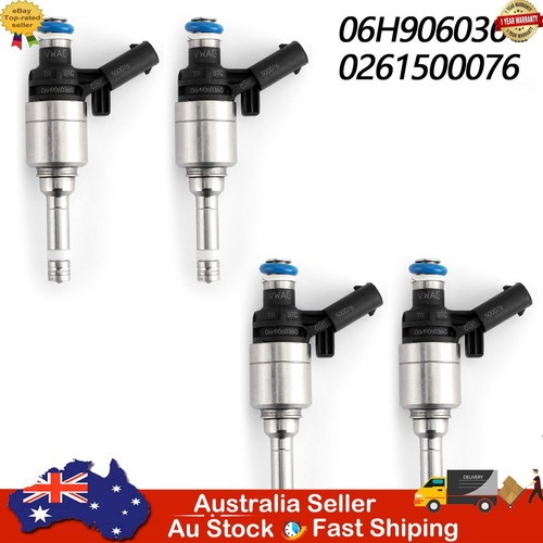 4pcs Fuel Injectors For Audi A4 A3 A5 TT VW T5 Eos CC 2.0L Turbo ...