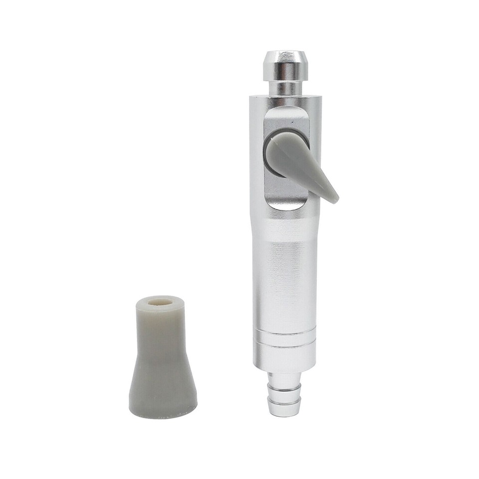 Dental Saliva Ejector Suction Valve Strong HVE/Weak SE Handpiece Tube ...