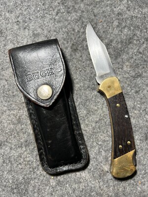 Buck Knives Model 112 Two Dot with Sheath | eBay