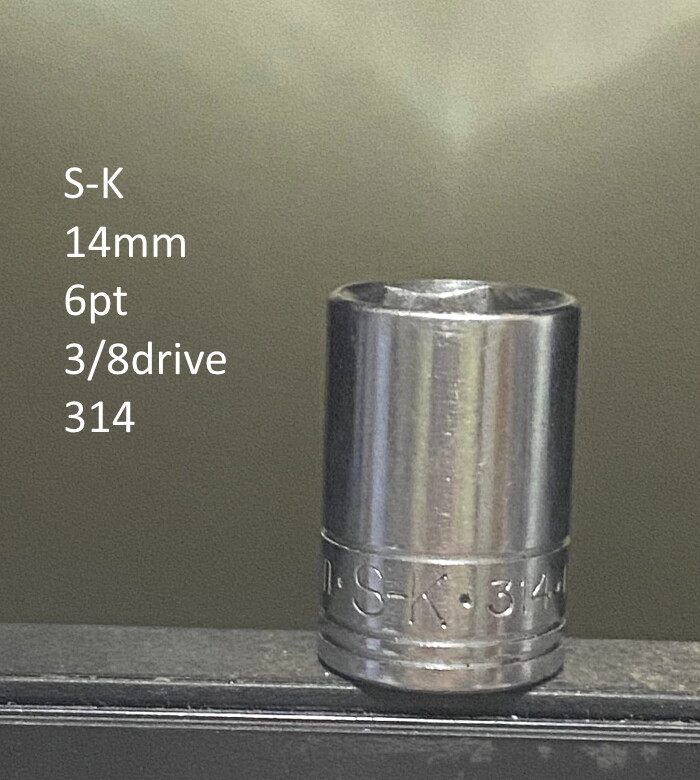 Vintage USA MADE 14mm sockets 1/4 3/8 1/2 drive price each 6pt 12pt | eBay