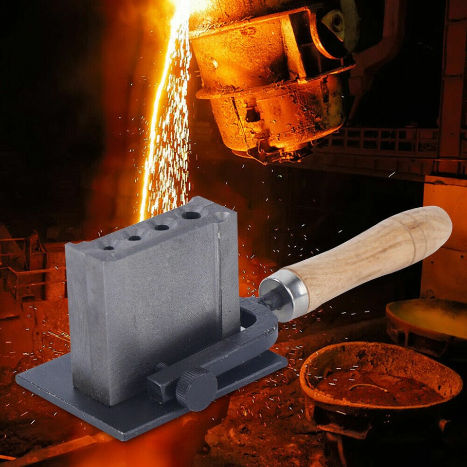 Casting Melting Mold Handle Metal Silver Ingot Mold Wire Sheet Casting ...